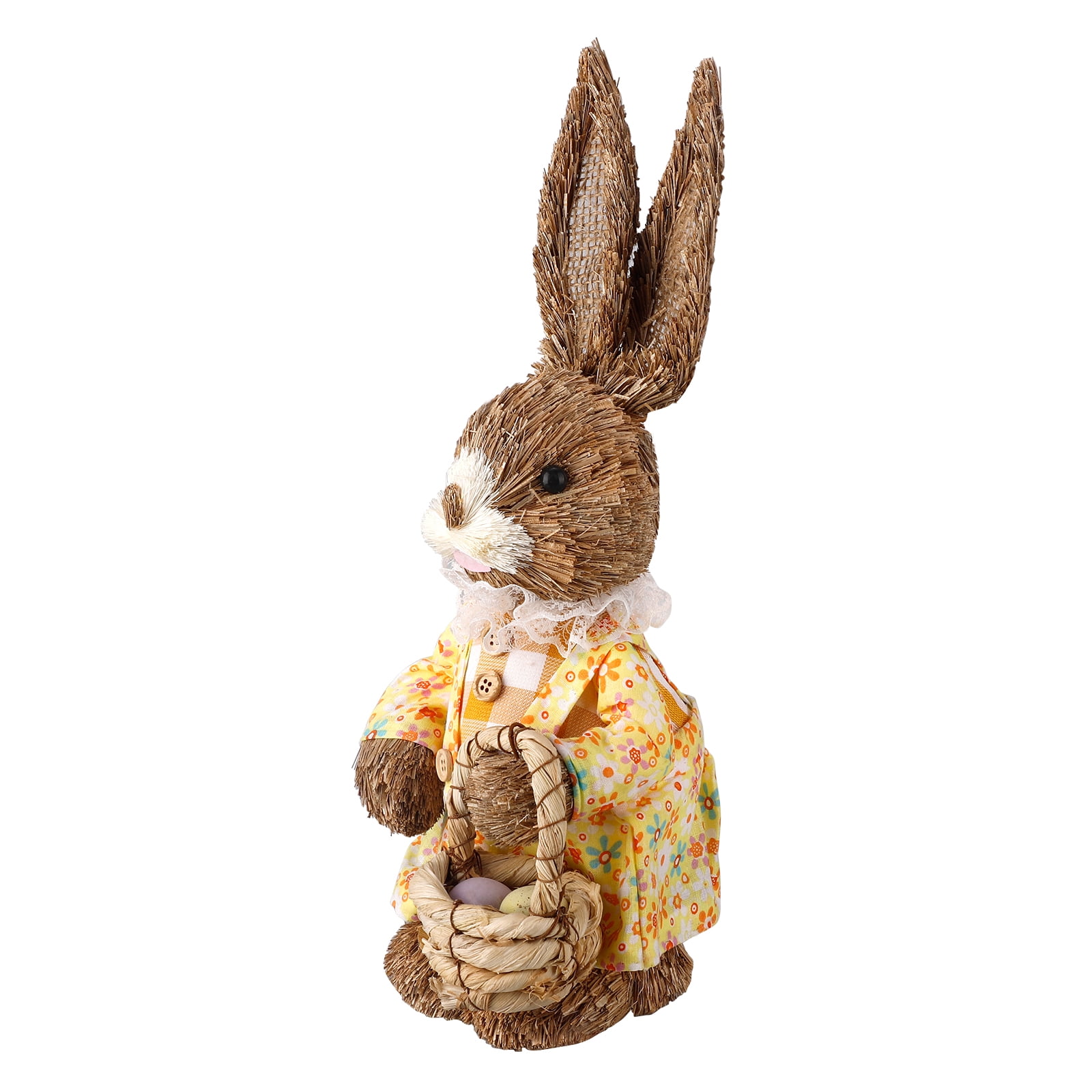 Craft Supplies & Tools Home & Hobby Straw rabbit Floral Arranging etna ...