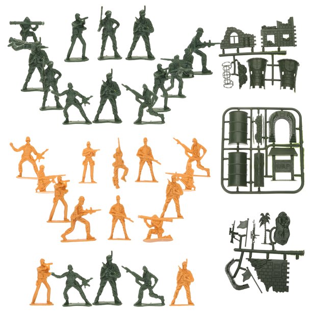 Little Plastic Army Guys