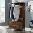 Bowery Hill Modern Engineered Wood Bedroom Armoire in Grand Walnut ...