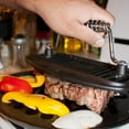 5 piece cast iron grill, mitten, meat press and 10.5" pan - Walmart.com