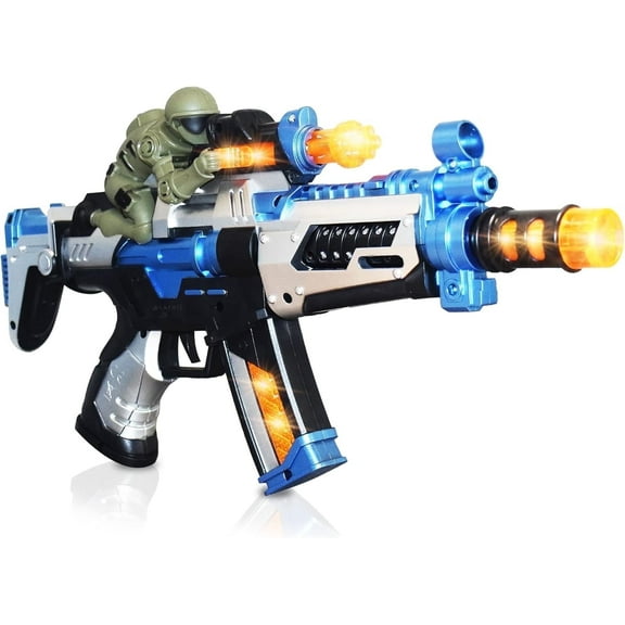 Hero Squad Laser Tag Set of 4 – Rechargeable Guns with LCD & 360 ...