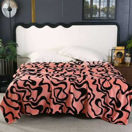 SnowVibe Couverture en Velours Corail Série Épaissie - Couverture de ...