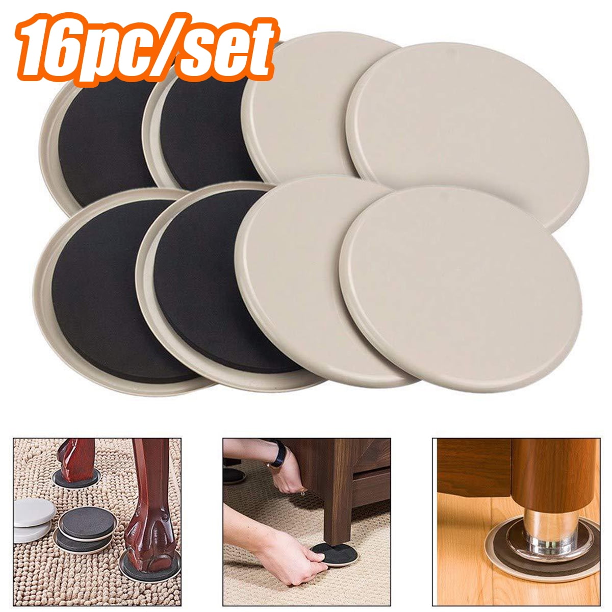 Click here for Neinkie 16pcs Furniture Sliders  Sliders For Furni... prices