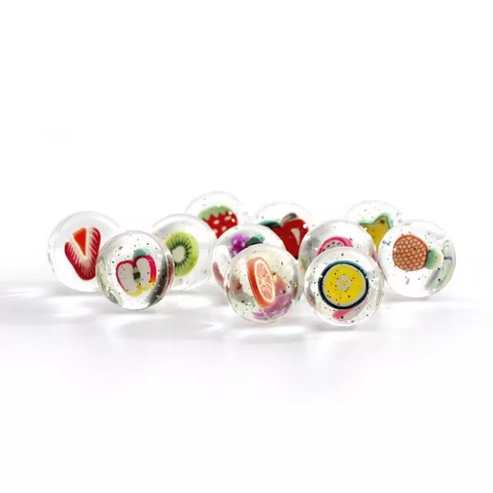 Outdoor Sports Bath Toys Juggling Floating Clear Bouncing Balls Bouncy ...