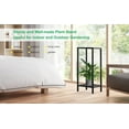 2 Tier 30" Tall Indoor Outdoor Plant Stand, 12 L x 12 W x 30 H inch ...
