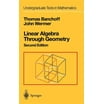 Undergraduate Texts in Mathematics Linear Algebra Through Geometry, (Hardcover) - Walmart.com