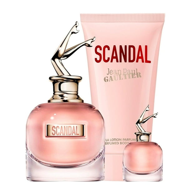 Set Scandal de Jean Paul Gaultier 3 piezas EDP rosa Jean Paul Gaultier Scandal | Bodega Aurrera ...
