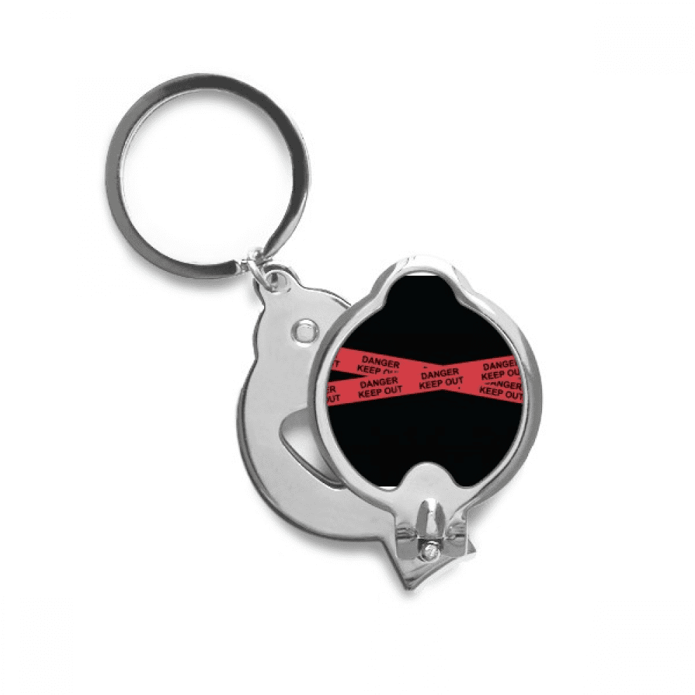 Logo Red Danger Line Keep Out Finger Nail Clippers Scissor Stainless logo-red-danger-line-keep-out-finger-nail-clippers-scissor-stainless