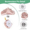 16-Pack Lapel Pin for Men, Handmade Flower Brooch Button Pins Men Suits ...