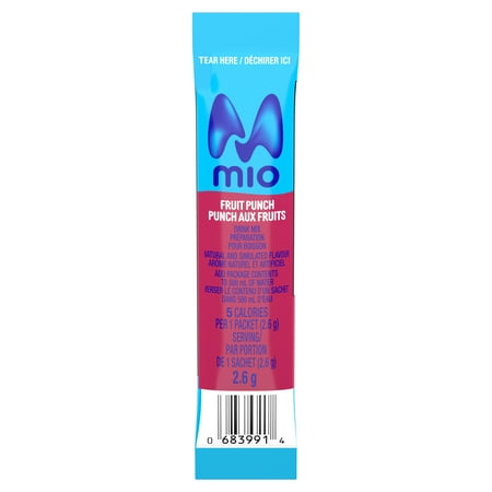 mio Fruit Punch Powdered Drink Mix, 2.6 g Packets - Walmart.ca