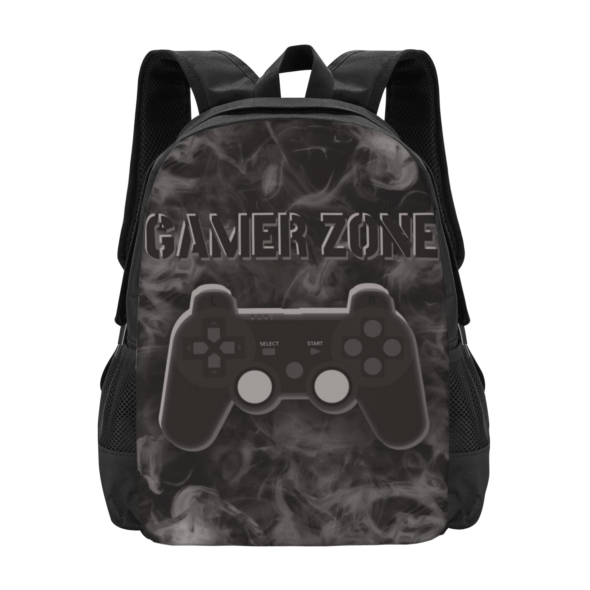 DouZhe Lightweight Backpack, Retro Gamer Zone Games Area Prints Travel ...