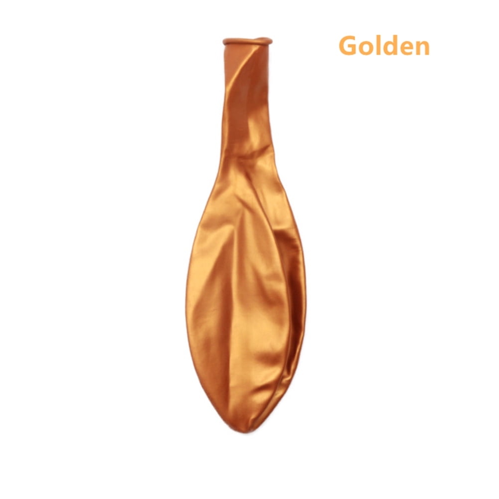Lunsy 18-inch Large Solid Color Latex Balloons Bright Reflective ...