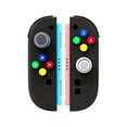 Ergonomic Thumbstick Protectors Soft Silicone Joystick Caps&Button Pad ...