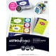 Astrodesigns Sticker Paper, 8.5" x 11", 24 lb/89 Gsm, Matte Finish ...