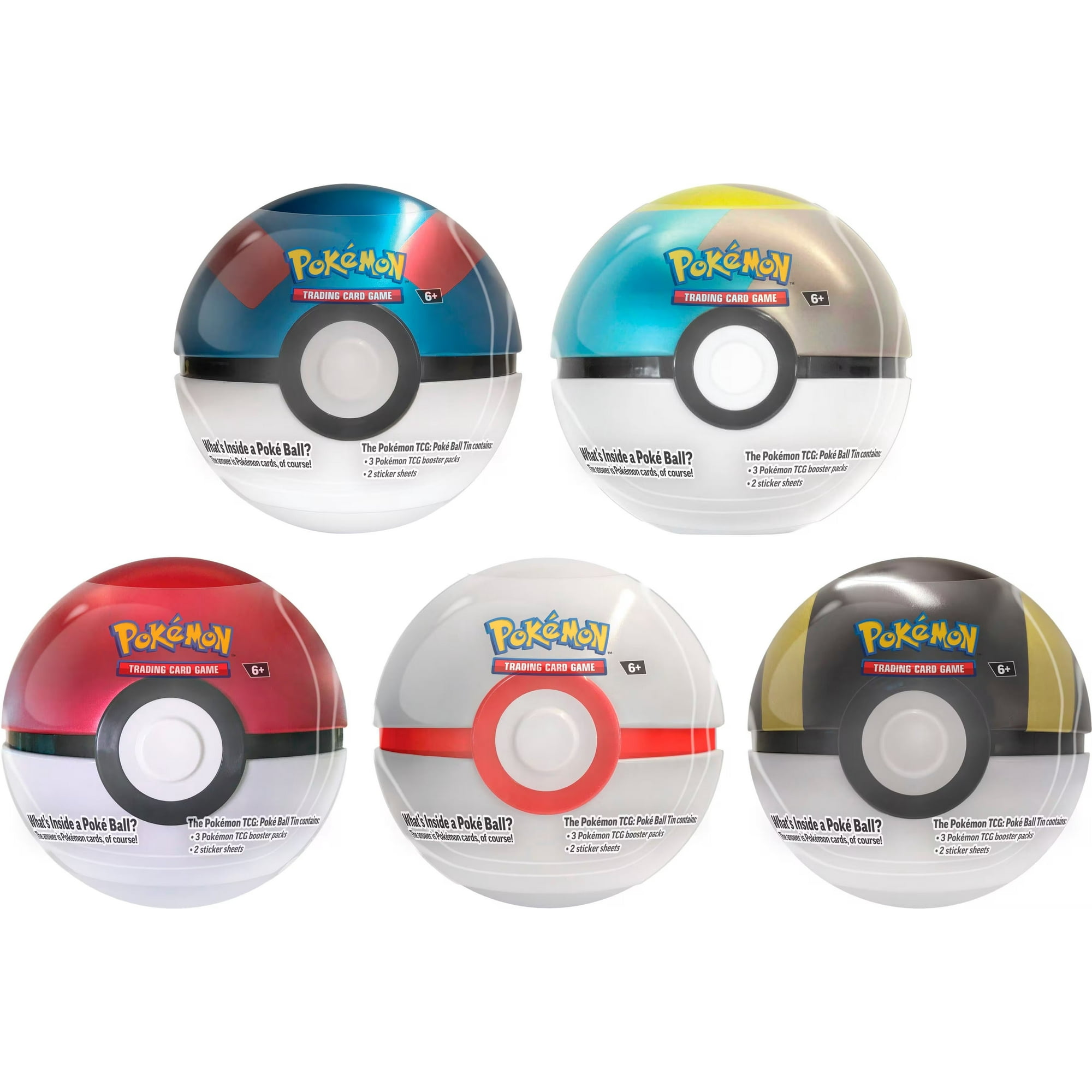 Click here for Pokémon Pokemon Tcg: Poke Ball Tin 2024 C25/D25 -... prices