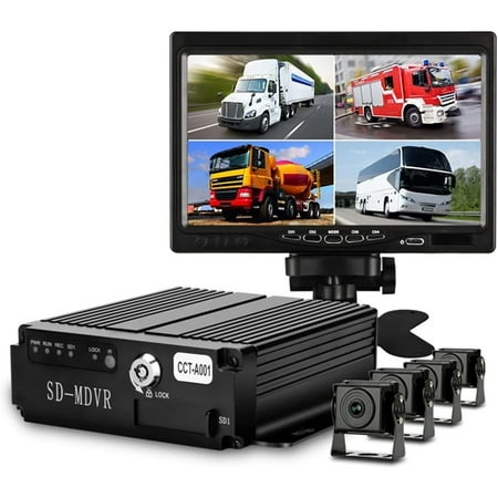 GPS Navigation Device with Free Traffic 7 inch Truck DVR Driving Video ...