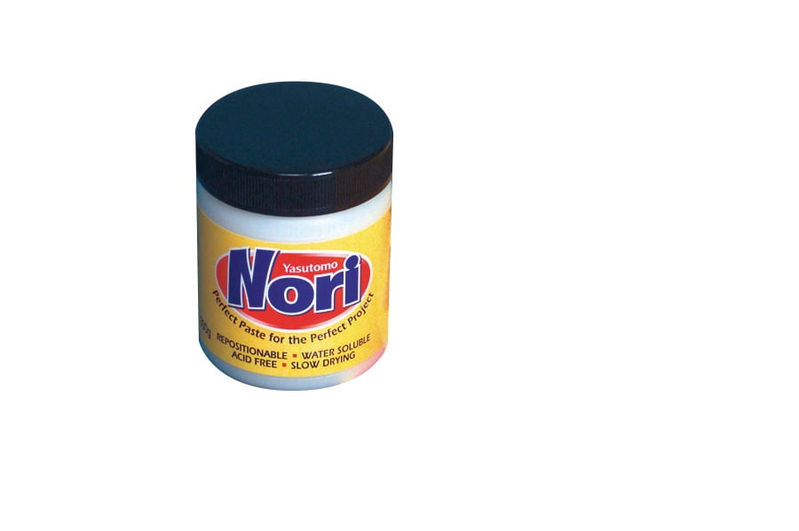 Yasutomo Nori Paste Non-Toxic No-Wrinkle Washable Glue, 10 oz Jar ...