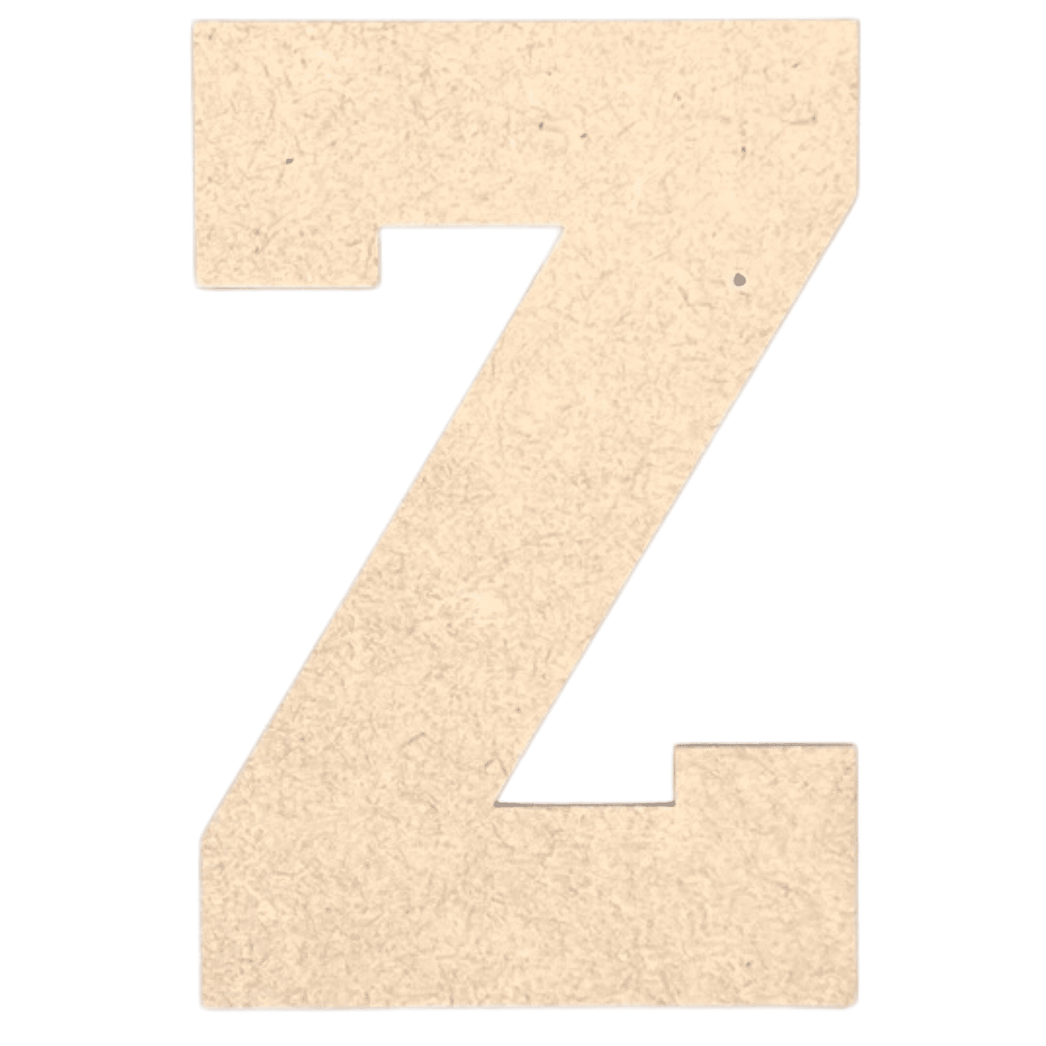 Krafty Supply - 4" Tall MDF Letter Z | 1/8" Thick |Collegiate|Wooden ...