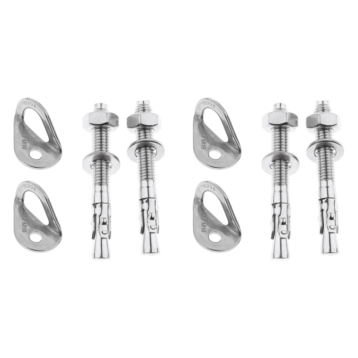 Click here for Unbranded 8pcs 25kn 304 Stainless Steel Anchor Han... prices