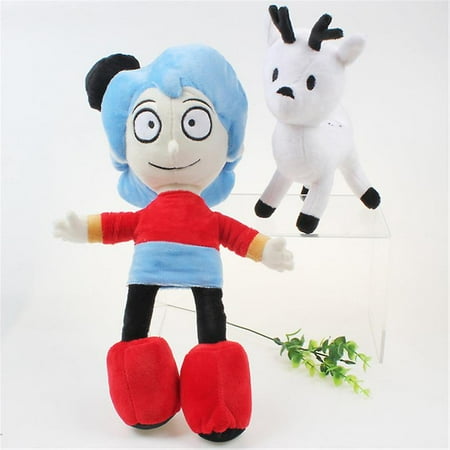 New Hilda Plush Toys Cartoon Movie Hilda And White Deer Twig Soft ...