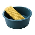 Washboard Basin for Hand Washing Clothes Washing Supplies Compact ...