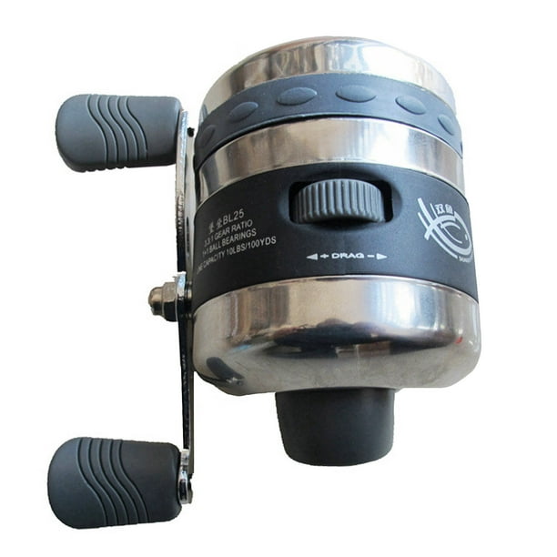 Letairis Stainless Steel Shooting Fish Reel with Hollow Carved Design ...