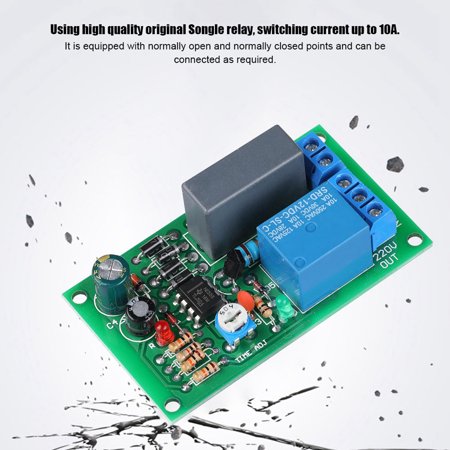 Input/output Delay Module 220V Relay Board Timer Relay Delay Switch Module Input/Output Delay ...
