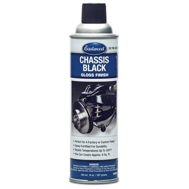 Eastwood Extreme Chassis Black High Gloss Aerosol Spray Paint 14 oz 4 ...