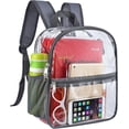 Clear Stadium Backpack 12x6x12 Mini Small Clear Bag Stadium Approved ...