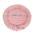 Cozy Pet Bed for Cats and Dogs – Ultra-Soft High-Density Plush Round ...