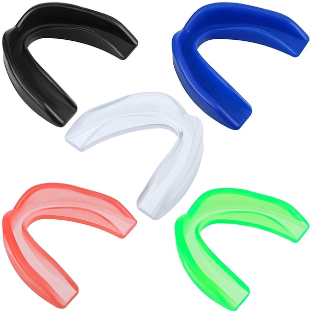 5 Pieces Sports Mouth Guards Adults and Junior Mouth Guard Sports ...