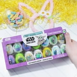 Star Wars Pre-Filled Printed Easter Eggs, Easter Egg Hunt Candy, Pack of 2, 2.74 Ounces per Box ...