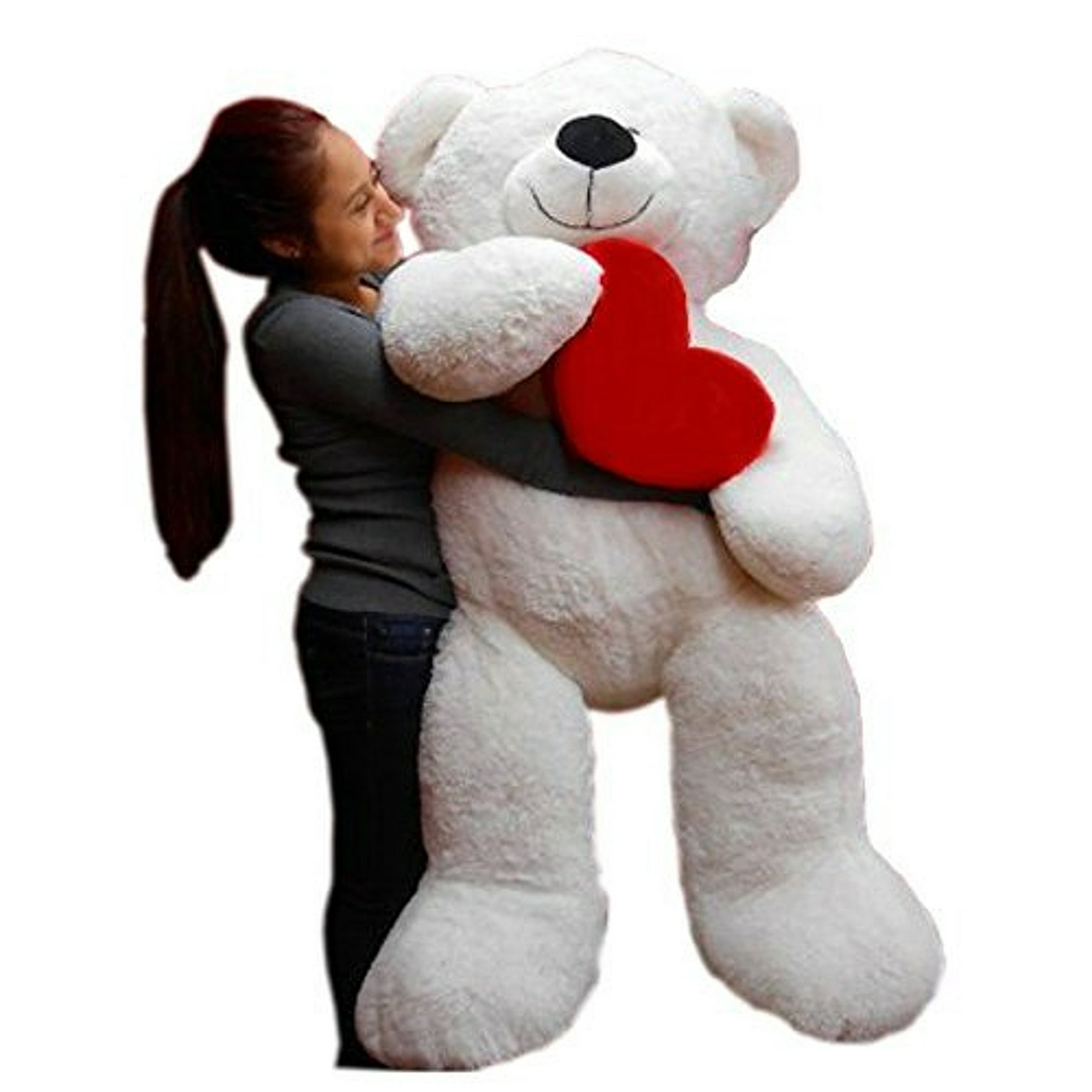 Human Sized White Teddy Bear