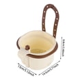 Adjustable Hanging Sink Colander Basket, Plastic Vegetable Washing ...