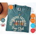 CLOTEX Founding Fathers T-Shirt, Comfort Colors USA 250th Anniversary ...