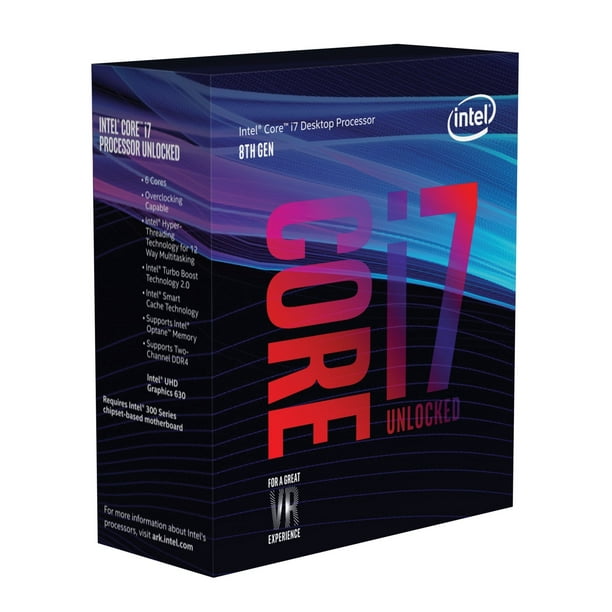 Intel Core i7-8700K Desktop Processor 6 Cores up to 4.7GHz Turbo ...