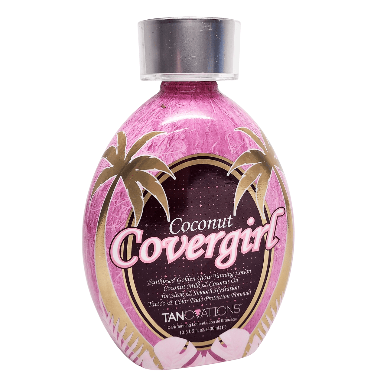 TANOVATIONS COVERGIRL COCONUT SUNKISSED GOLDEN GLOW TANNING LOTION 13.5 ...