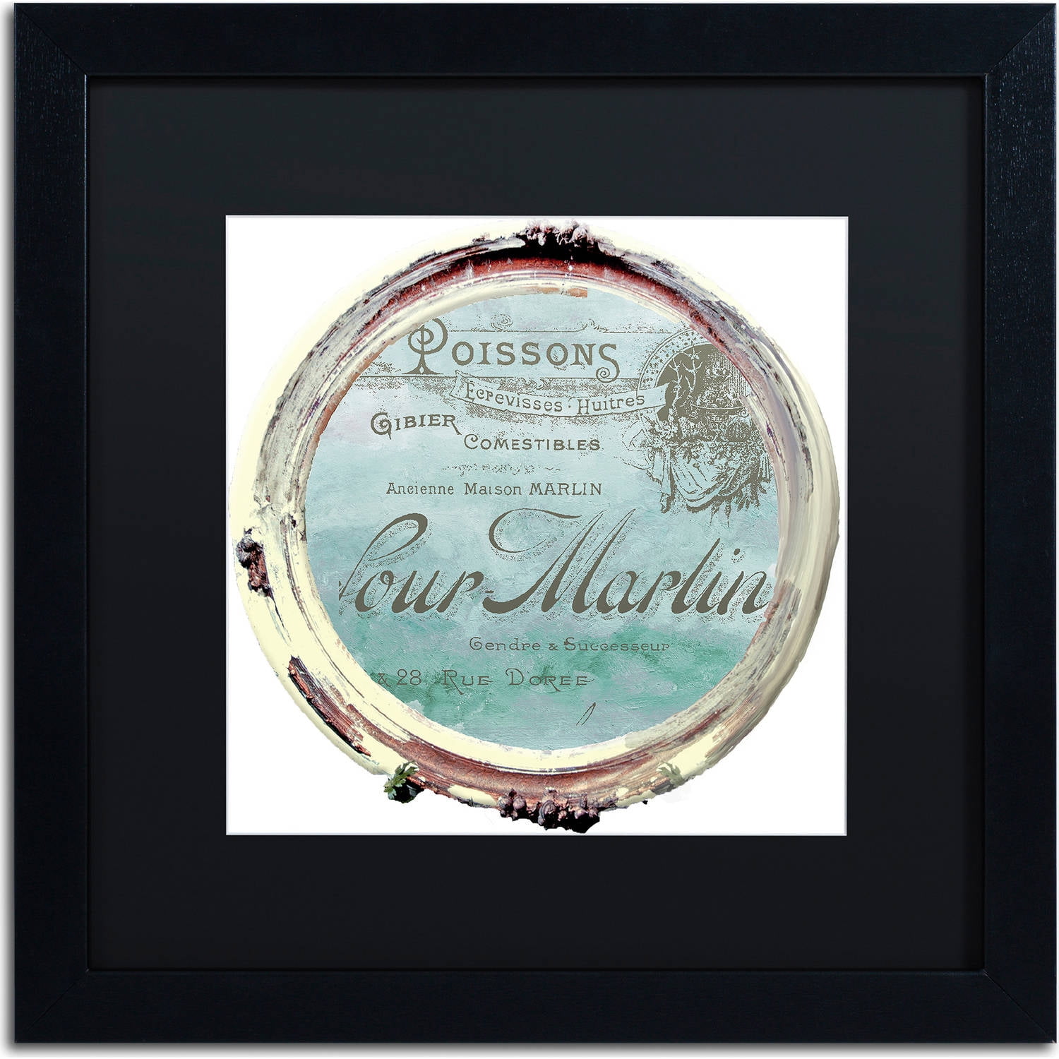 Trademark Fine Art "Paris in Frames 4" Canvas Art by Color Bakery ...