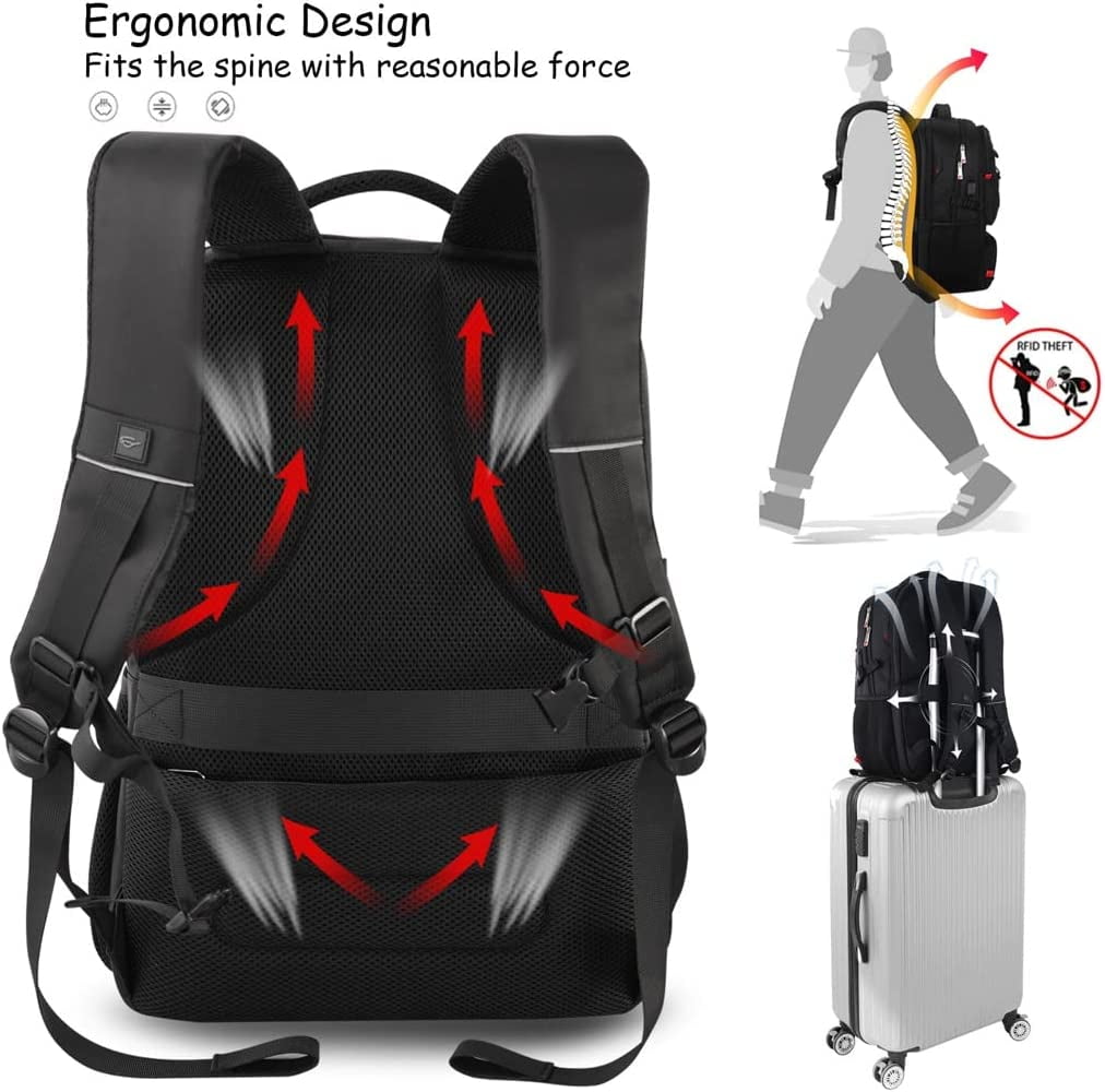Buy 17 Inch Travel Laptop Backpack for Men Women, Aokur Extra Larger ...