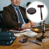 Vosarea Gavel and Block Set Kids Gift Gavel Toy Judge Hammer Legal Toy ...