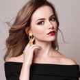 ANXPTIME Portable Fish Shells Earrings in Elegant Color for Travel and ...