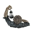 `Dead Rising` Zombie Holding Lantern Solar Powered Garden Light Lamp ...