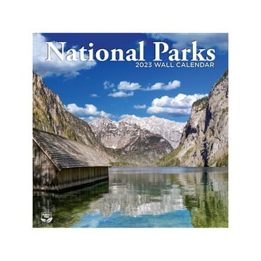 National Parks 2019 7 x 7 Inch Monthly Mini Wall Calendar with Foil ...
