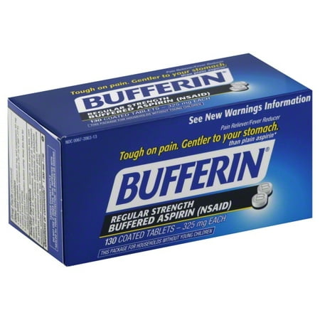 Bufferin Tablets 130ct - Walmart.com