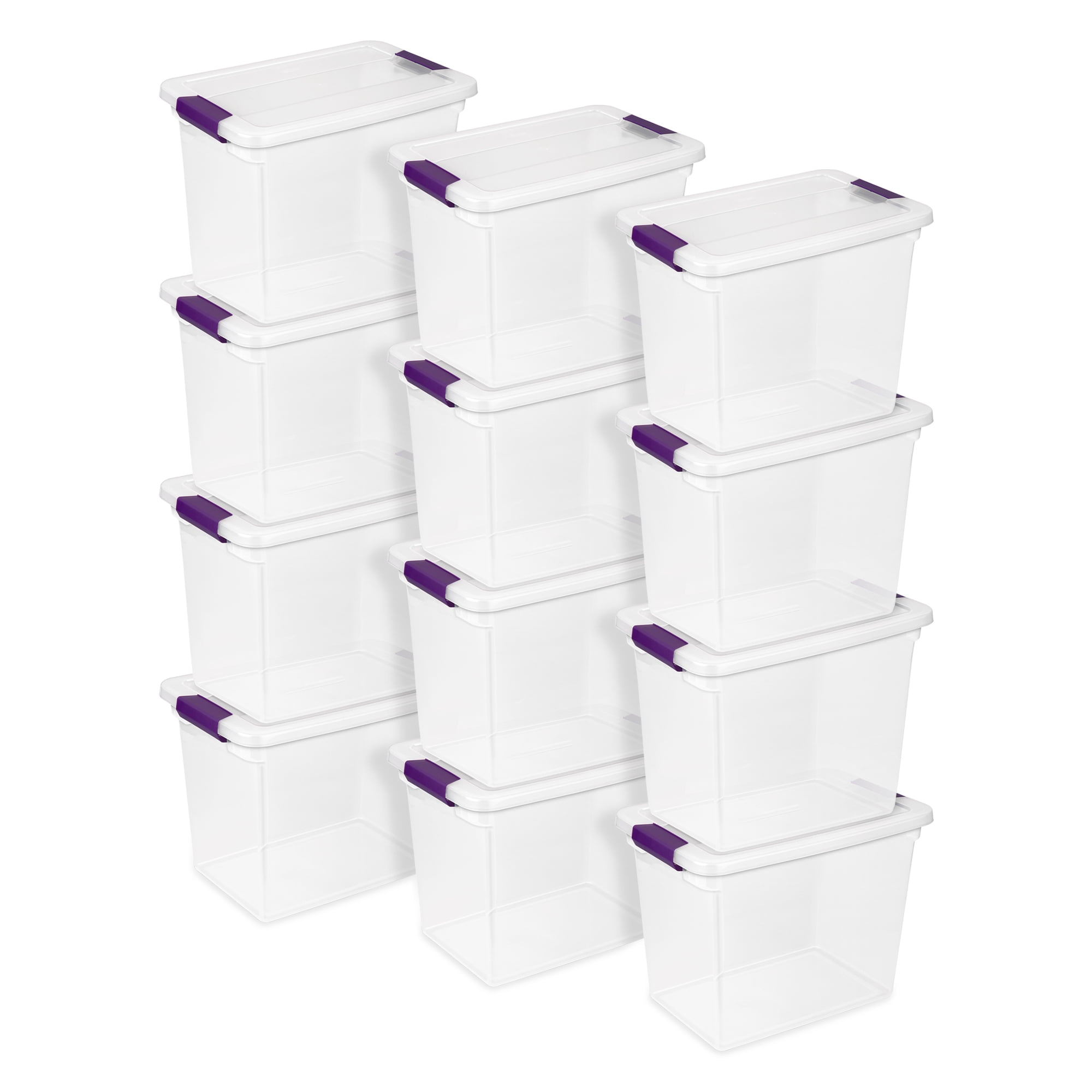 Click here for Sterilite 27 Qt Clearview Latch Storage Stackable... prices