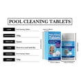 5 lbs 3 Inch Chlorine Tablets for Swimming Pool, Stabilized Trichlor ...
