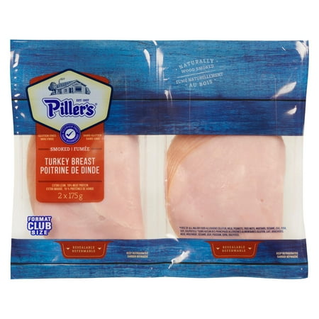 Piller's Smoked Turkey Breast, 2 x 175g - Walmart.ca