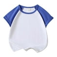 GiLiling Boys Short Sleeve T Shirt Cotton Blend Breathable Basic Tee ...