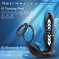 3 In 1 Vibrator With Shock Prostate Massager Adult Erotica 10