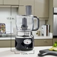 Russell Hobbs Retro Style Food Processor, 8-Cup (64-oz) Capacity, Black ...